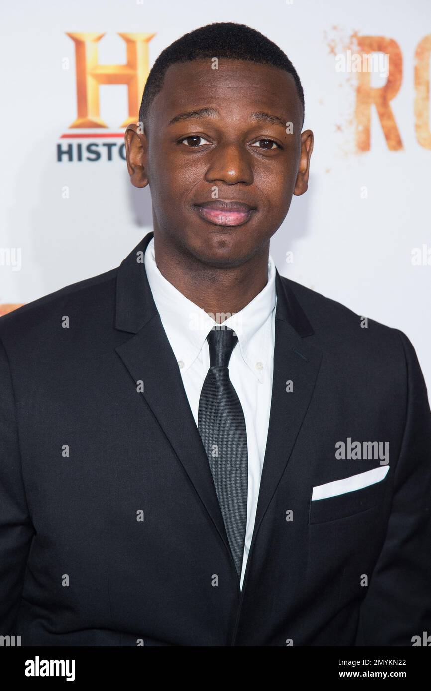 Donald Watkins attends History Channel's "Roots" mini-series premiere ...