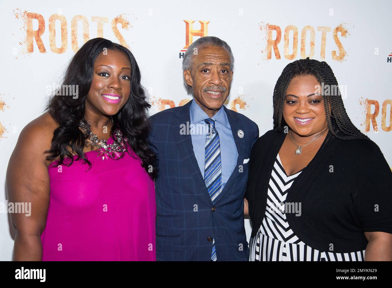 Dominique Sharpton, Al Sharpton and Ashley Sharpton attend History ...