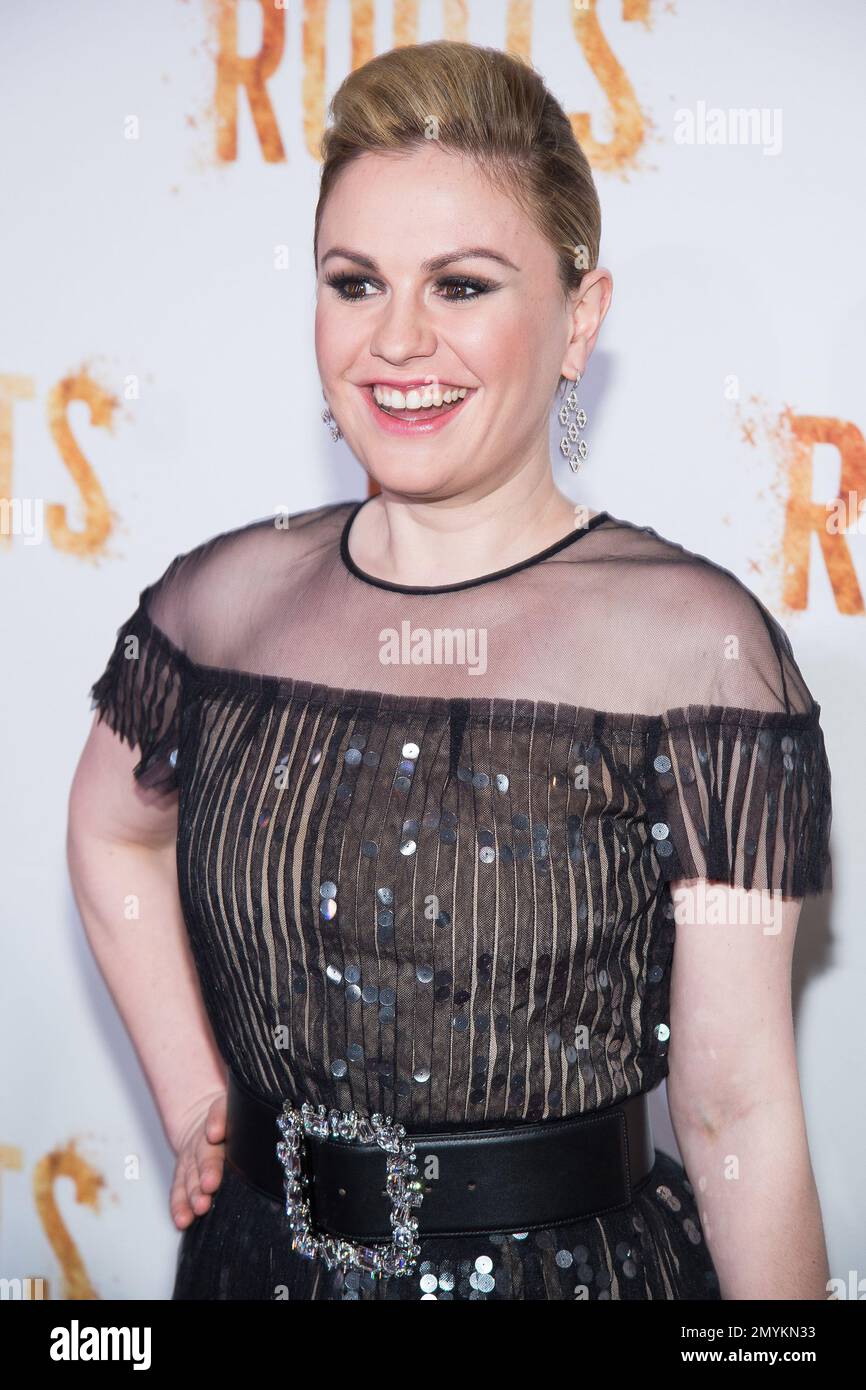Anna Paquin attends History Channel's "Roots" mini-series premiere at ...