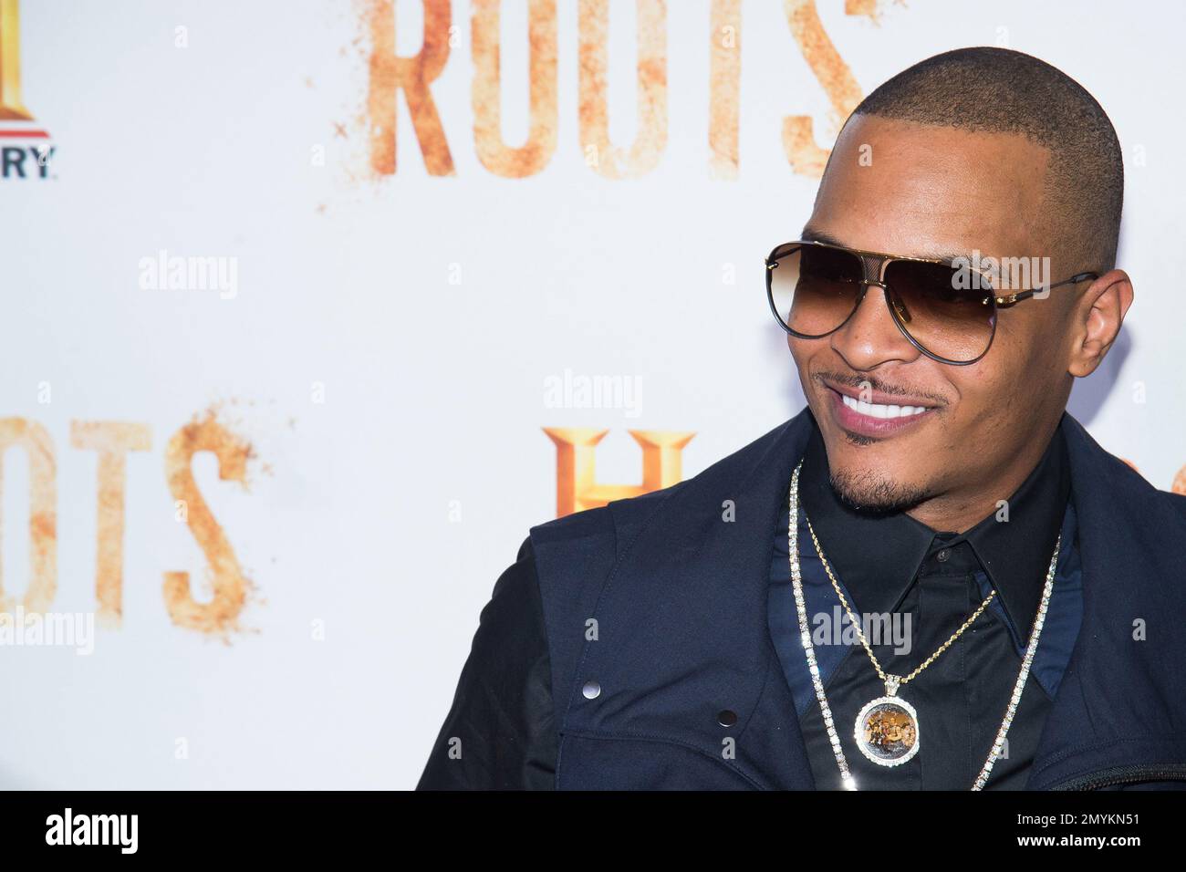 Tip "T.I. " Harris attends History Channel's "Roots" mini-series ...