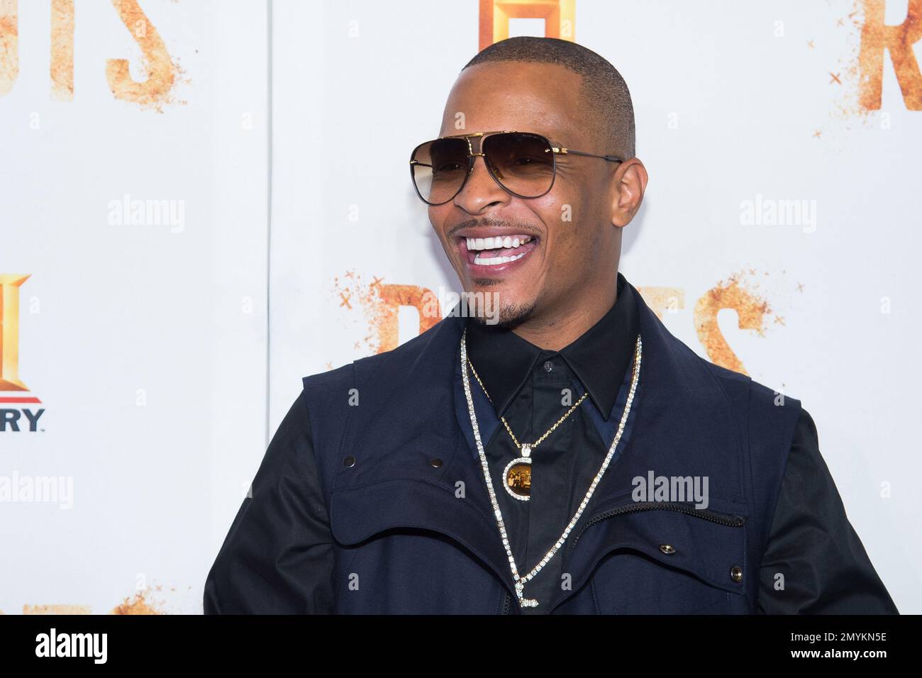 Tip "T.I. " Harris attends History Channel's "Roots" mini-series ...