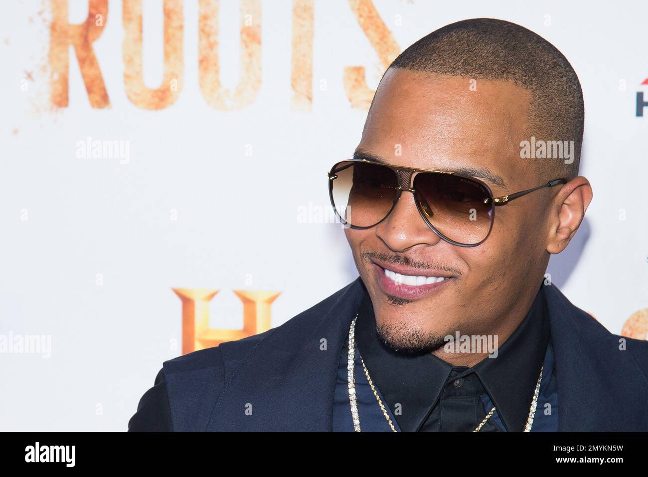 Tip "T.I. " Harris attends History Channel's "Roots" mini-series ...