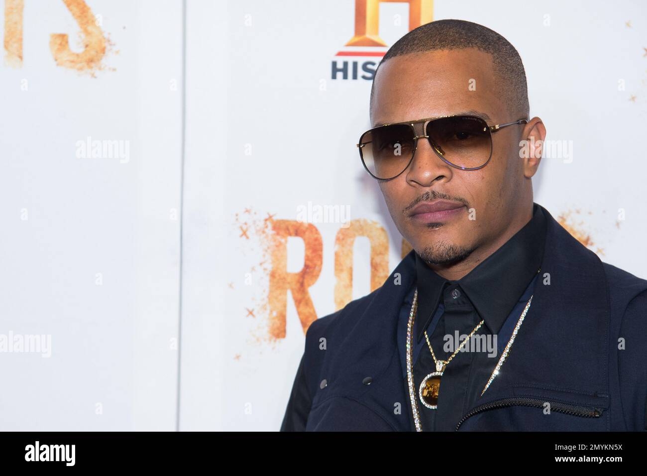 Tip "T.I. " Harris attends History Channel's "Roots" mini-series ...
