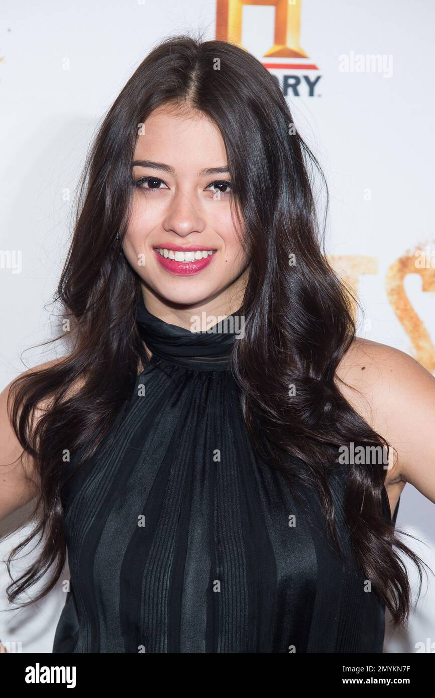 Amber Midthunder attends History Channel's "Roots" mini-series premiere ...
