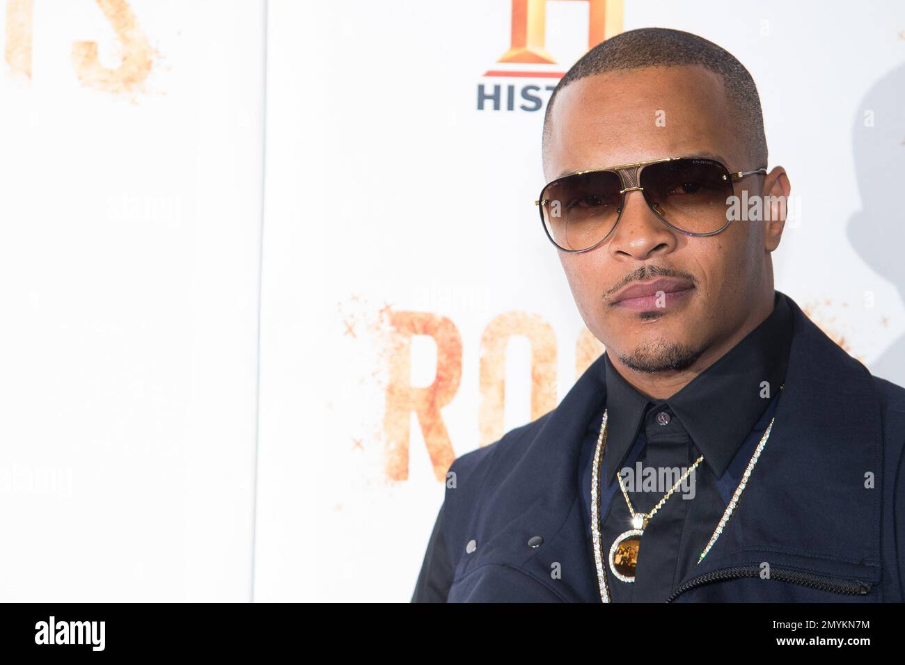 Tip "T.I. " Harris attends History Channel's "Roots" mini-series ...