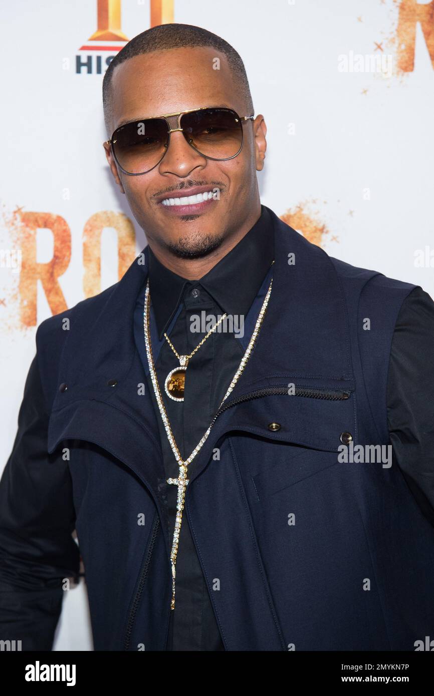 Tip "T.I. " Harris attends History Channel's "Roots" mini-series ...