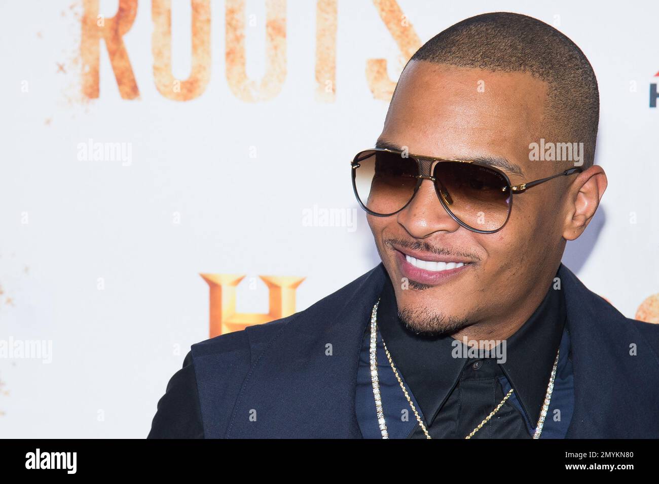 Tip "T.I. " Harris attends History Channel's "Roots" mini-series ...