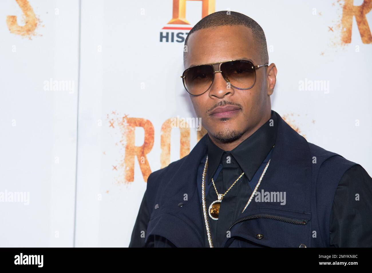 Tip "T.I. " Harris attends History Channel's "Roots" mini-series ...