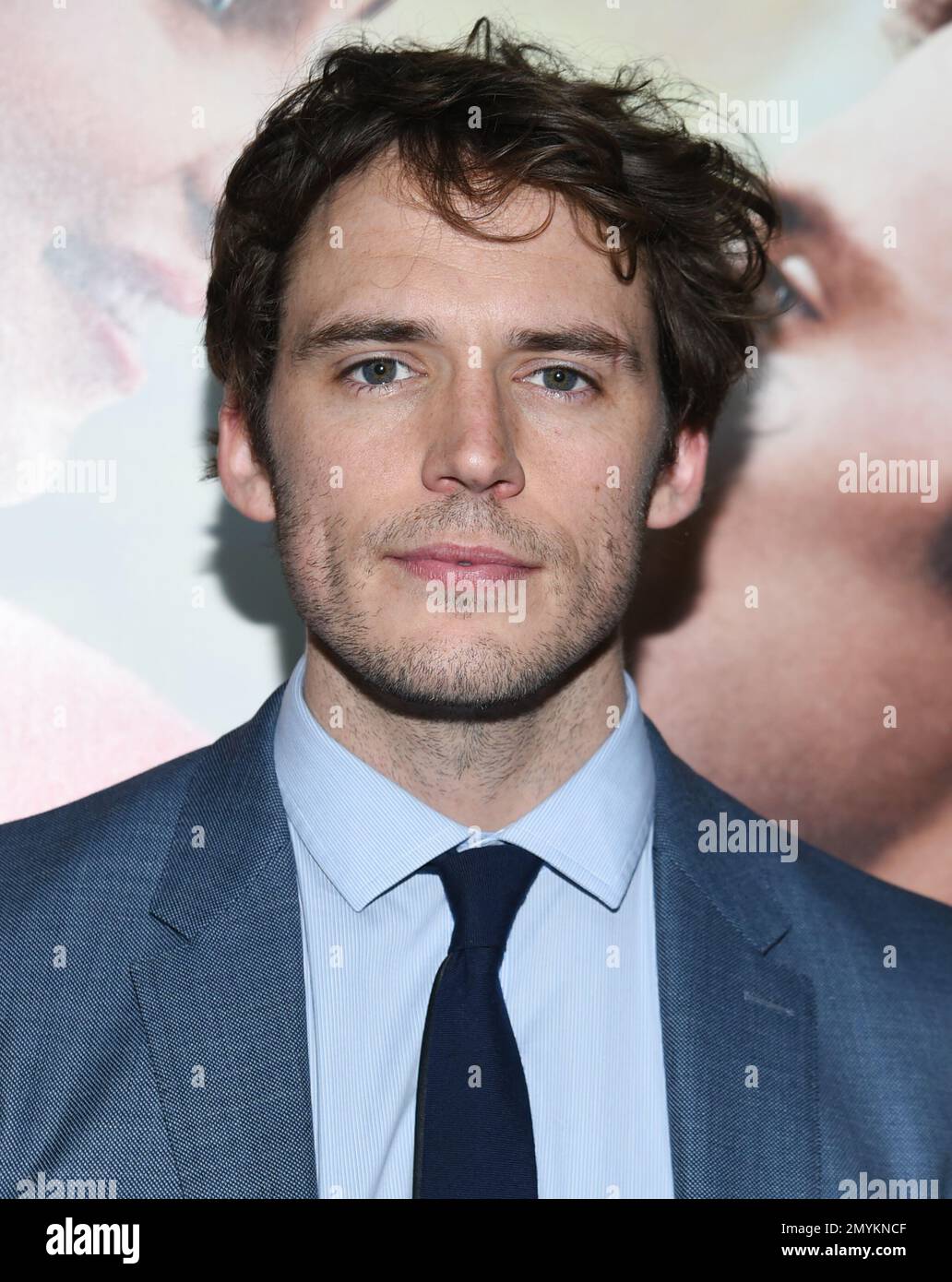 Actor Sam Claflin attends the world premiere of "Me Before You" at AMC ...