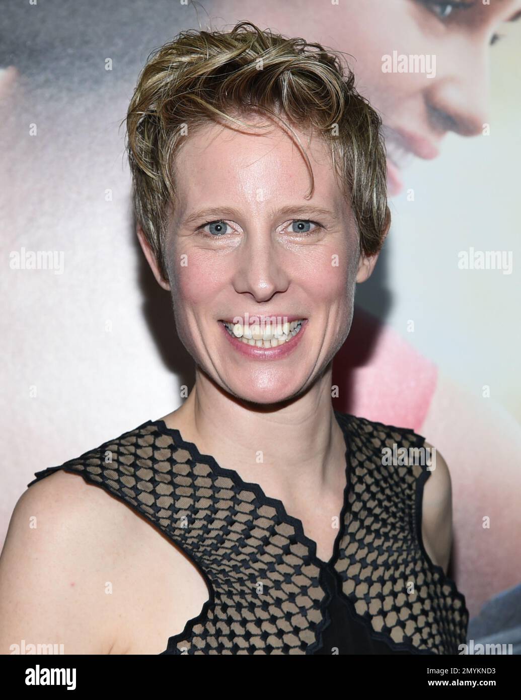 Thea Sharrock Director attends the world premiere of "Me Before You" at ...