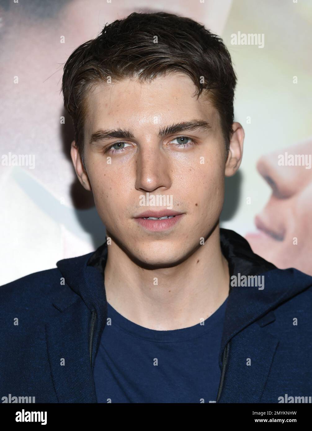 Nolan Funk attends the world premiere of "Me Before You" at AMC Loews ...