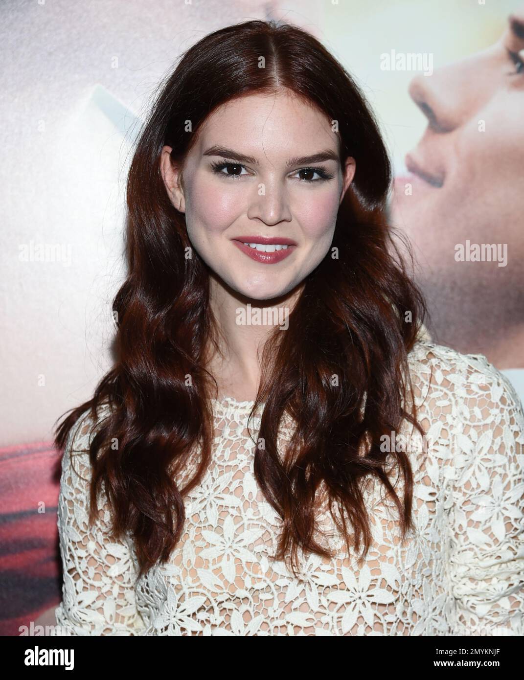 Emily Tyra attends the world premiere of "Me Before You" at AMC Loews ...