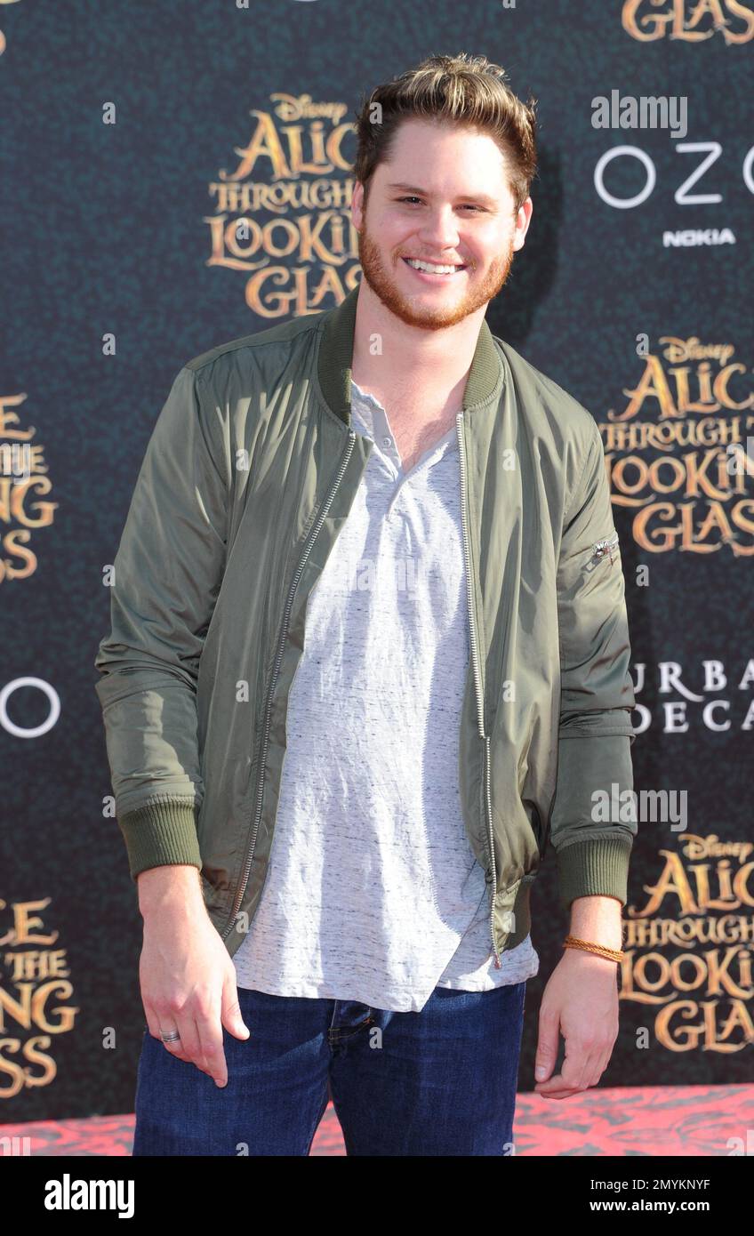 Matt Shively arrives at the premiere of "Alice Through the Looking ...