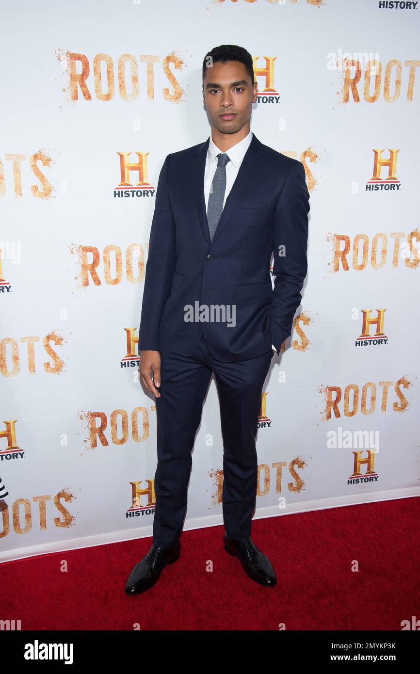 Rege-Jean Page attends History Channel's "Roots" mini-series premiere ...