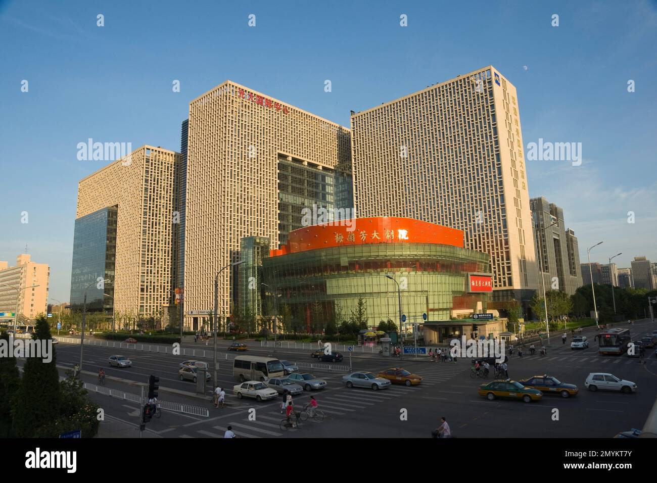 Mei lanfang grand theatre in Beijing Stock Photo - Alamy