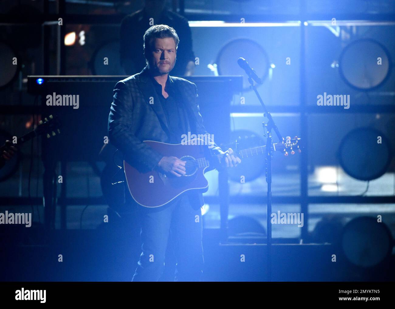 Blake Shelton performs “Go Ahead and Break My Heart” at the Billboard ...