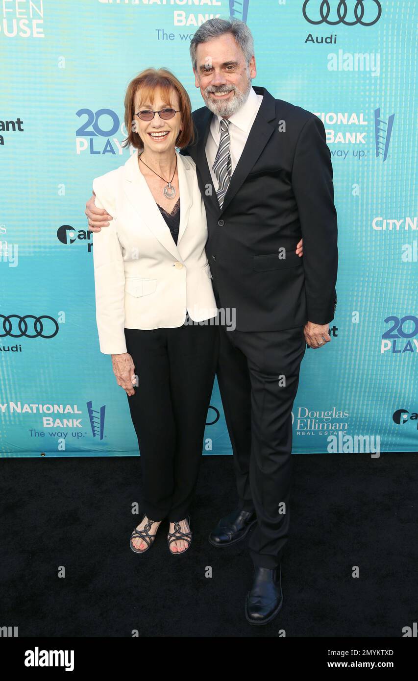 Kathy Baker, and Randall Arney attend Backstage at the Geffen on Sunday ...