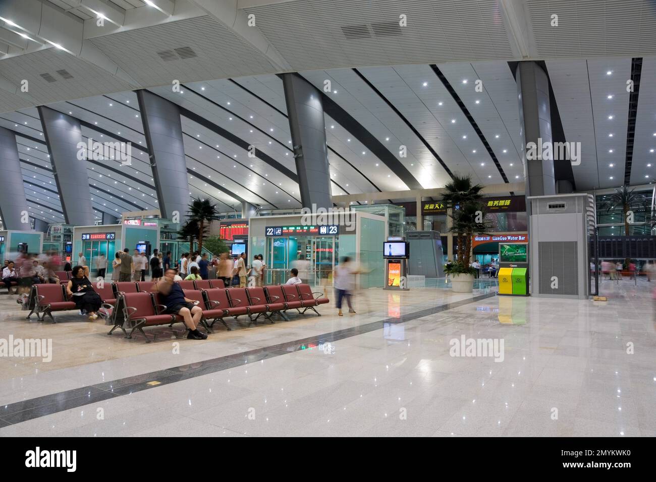 Interior of buildings with lights bright hi-res stock photography and ...