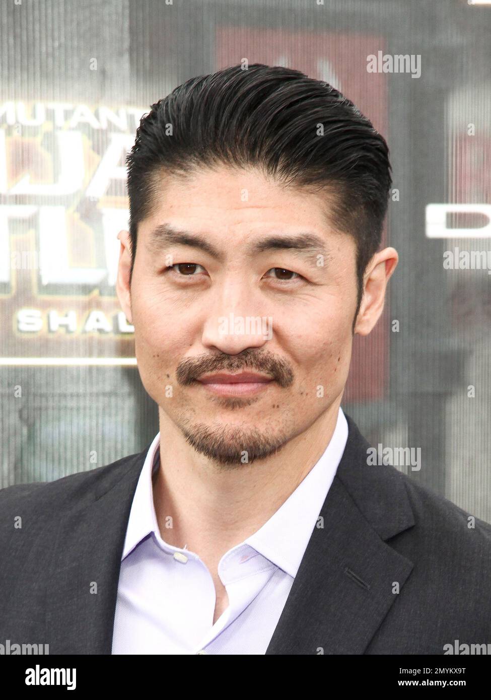Brian Tee attends the world premiere of "Teenage Mutant Ninja Turtles ...