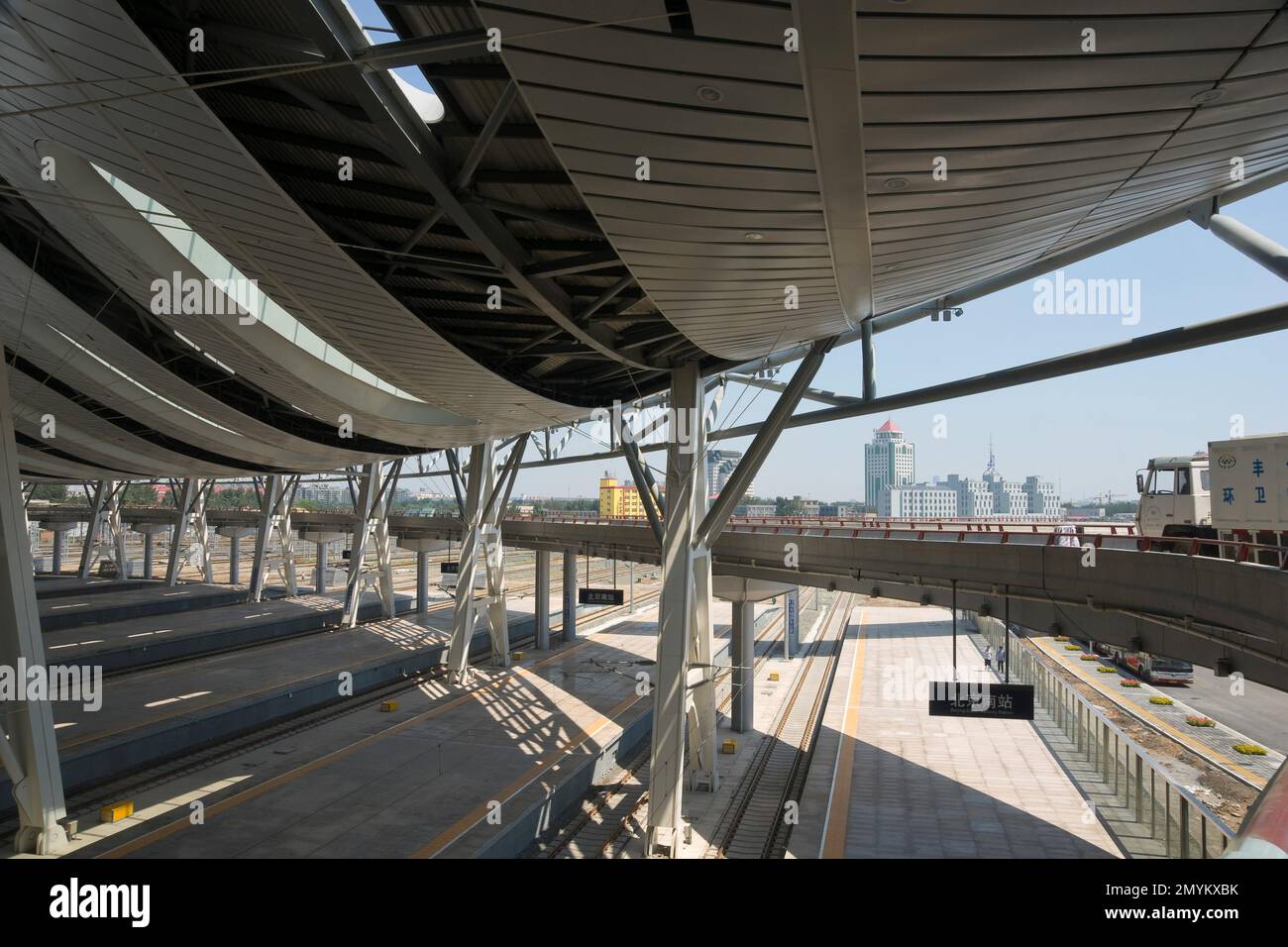 Beijing south railway station location Stock Photo - Alamy
