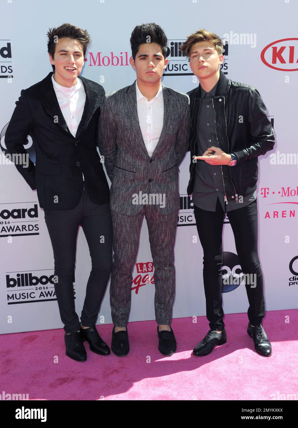 Liam Attridge, from left, Emery Kelly and Ricky Garcia, of Forever In ...