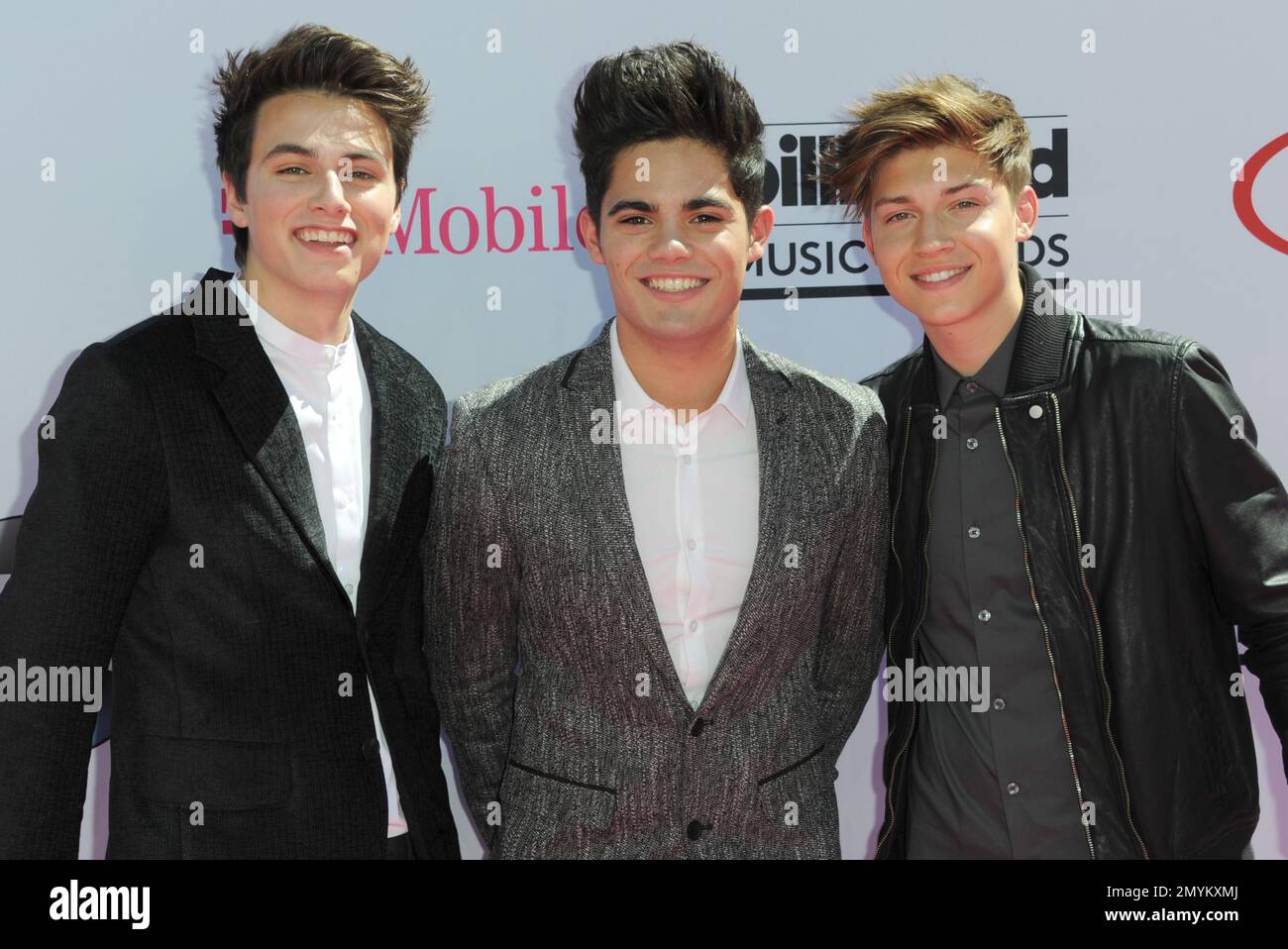 Liam Attridge, from left, Emery Kelly and Ricky Garcia, of Forever In ...
