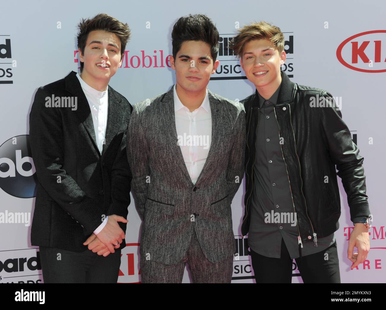 Liam Attridge, from left, Emery Kelly and Ricky Garcia, of Forever In ...