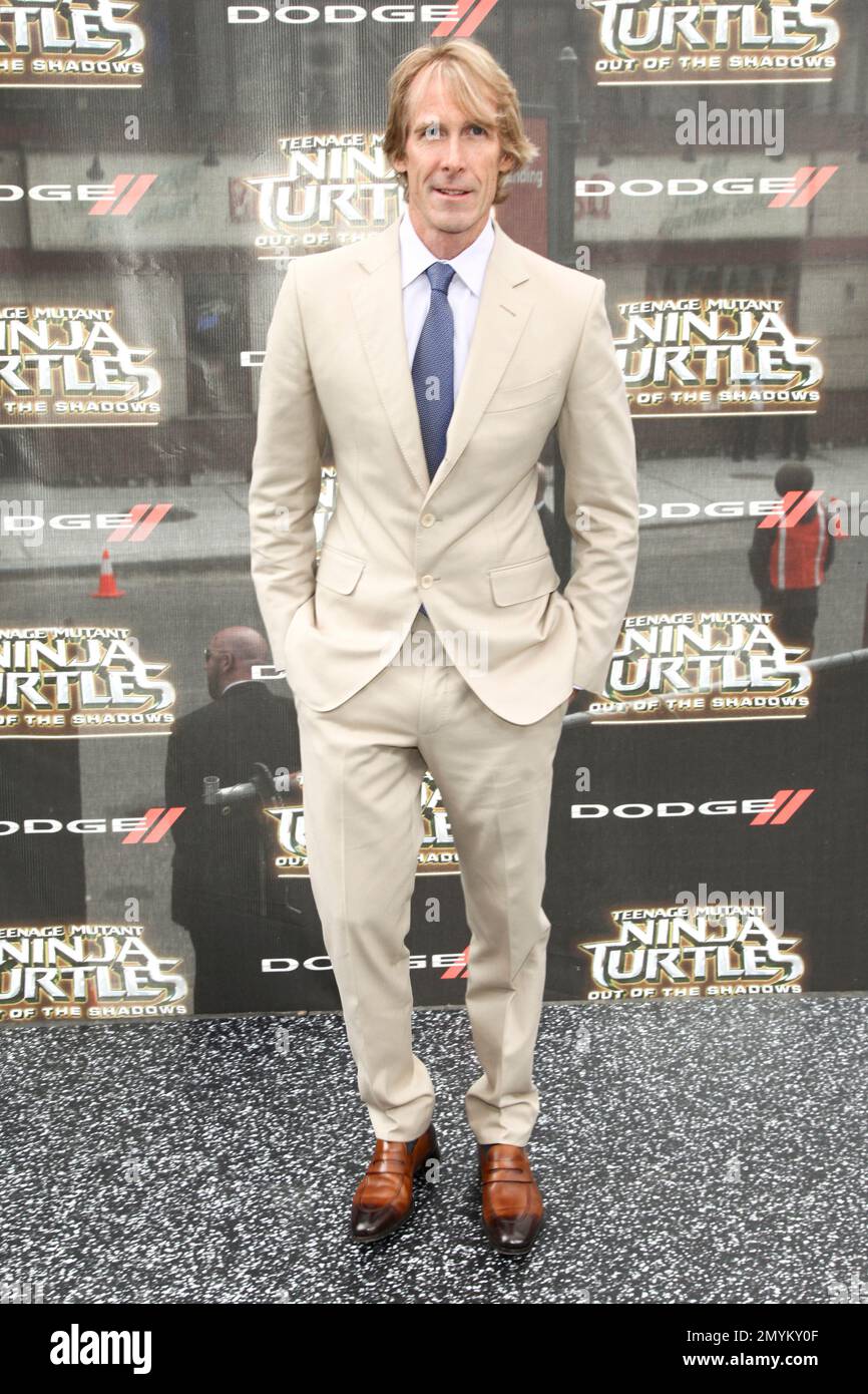 Michael Bay attends the world premiere of "Teenage Mutant Ninja Turtles ...
