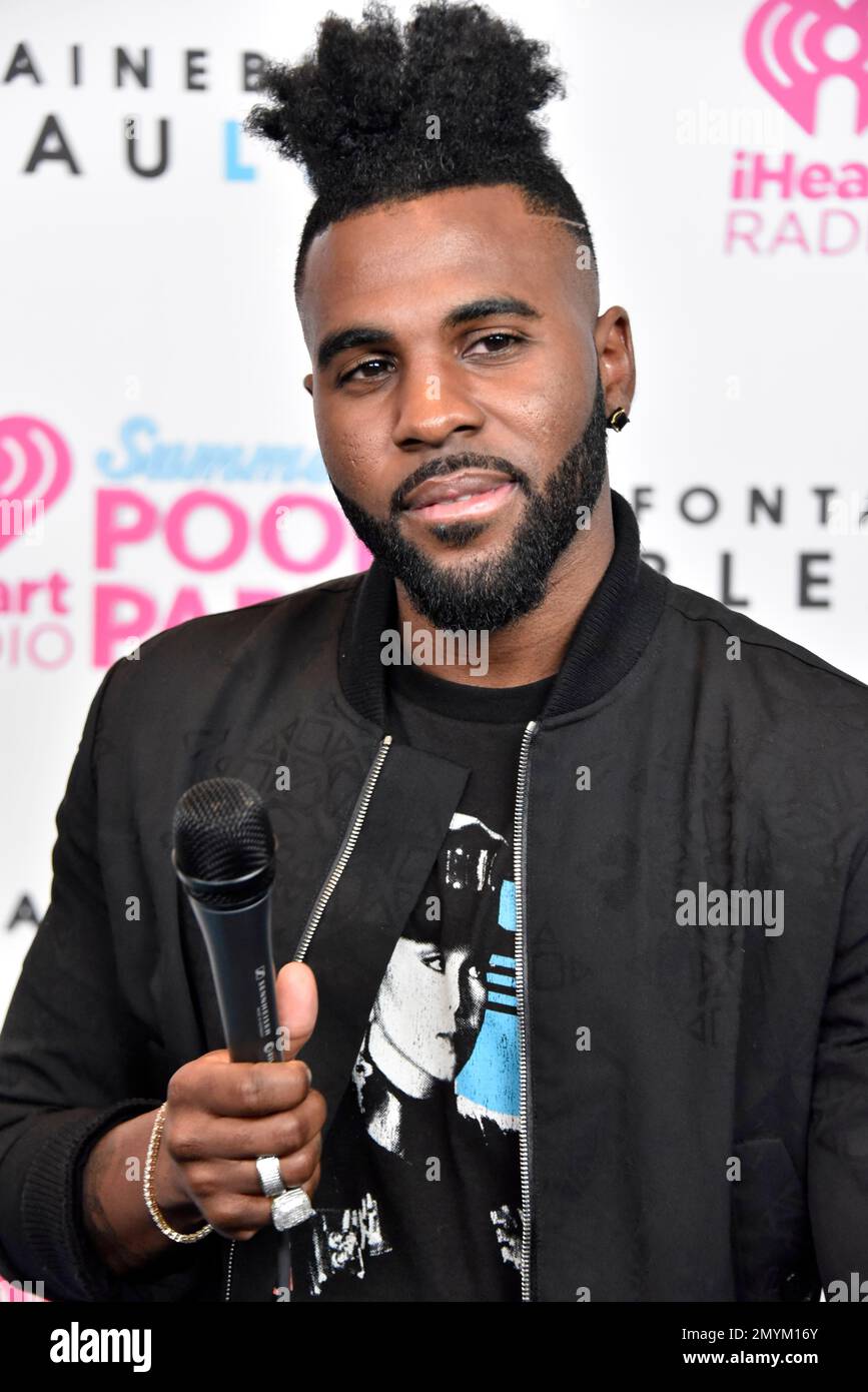 Jason Derulo attends the iHeartRadio Summer Pool Party at the ...