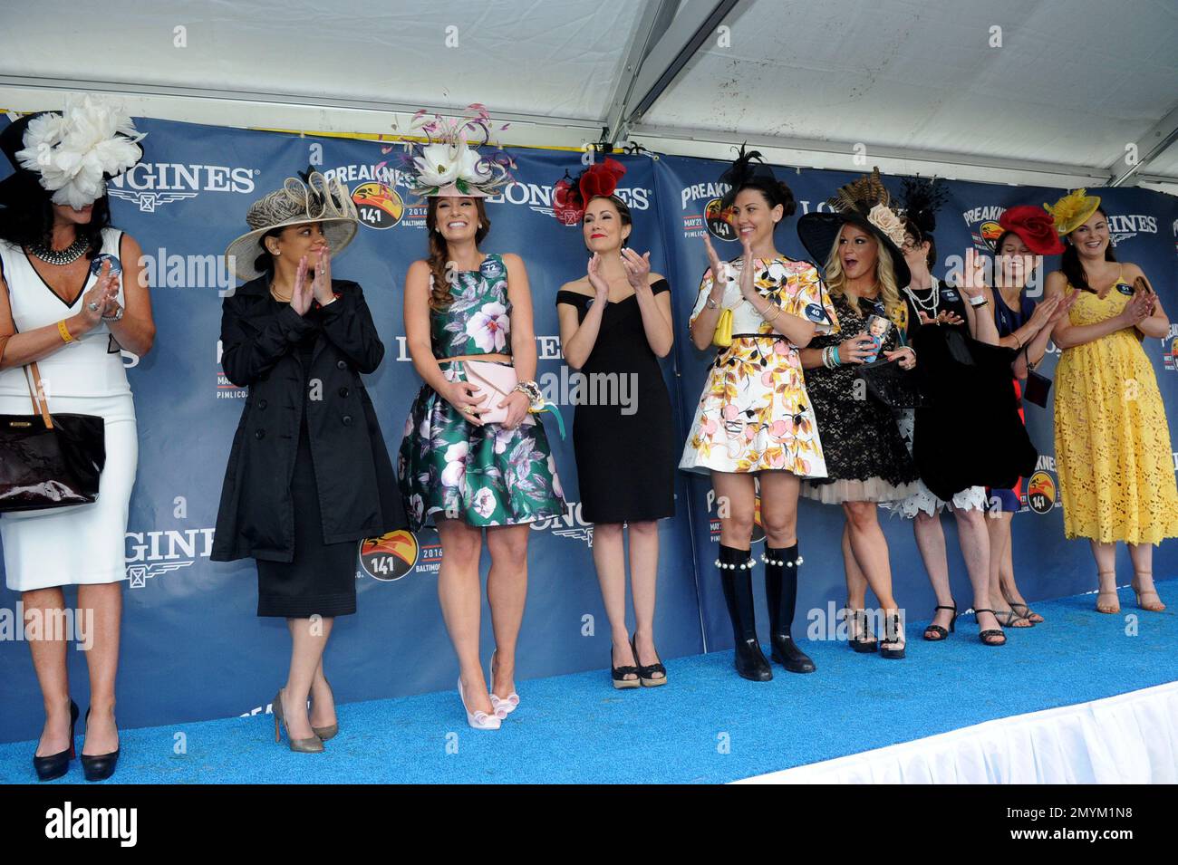 IMAGE DISTRIBUTED FOR LONGINES - Kristi Stevens, third from left, of ...
