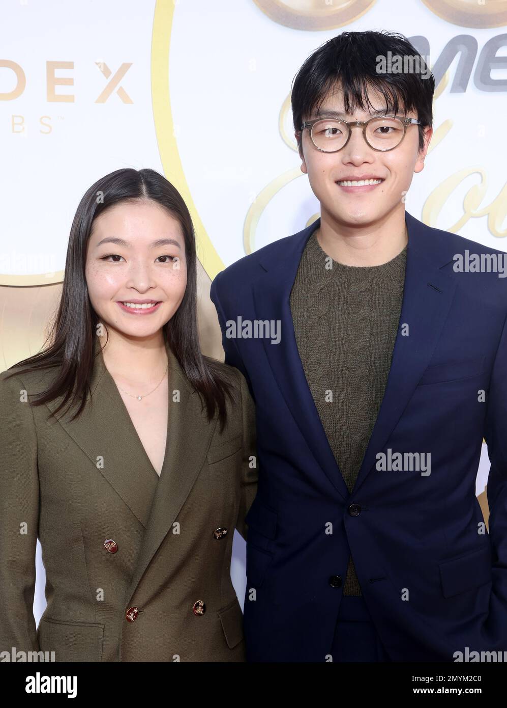 4 February 2023 -Beverly Hills, California - Maia Shibutani, Alex Shibutani. 2023 Gold Meets ...
