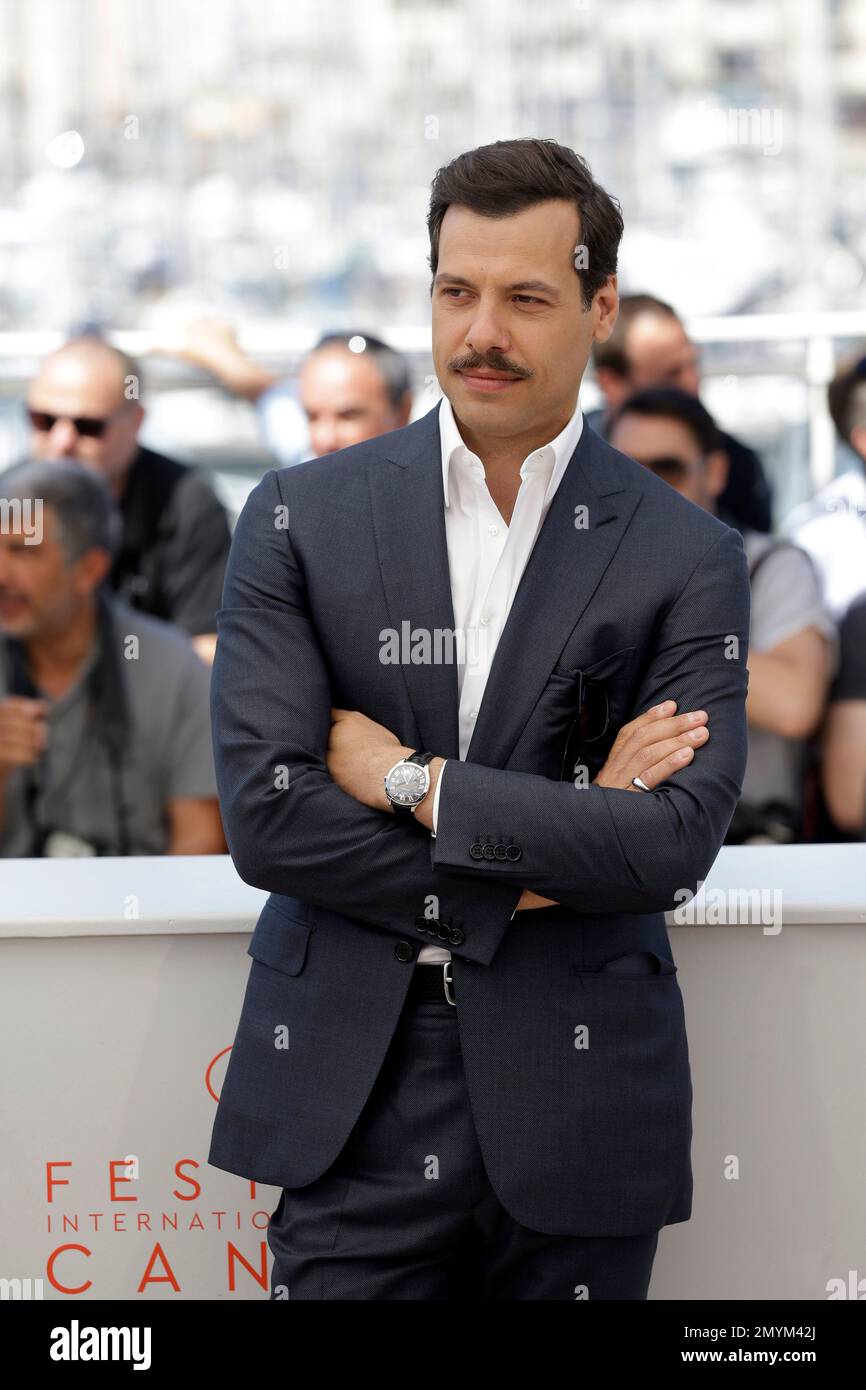 Actor Laurent Lafitte poses for photographers during a photo call for ...
