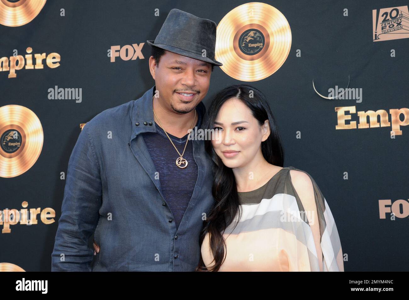 Terrence Howard, left, and Miranda Pak attend the "Empire" FYC Event ...