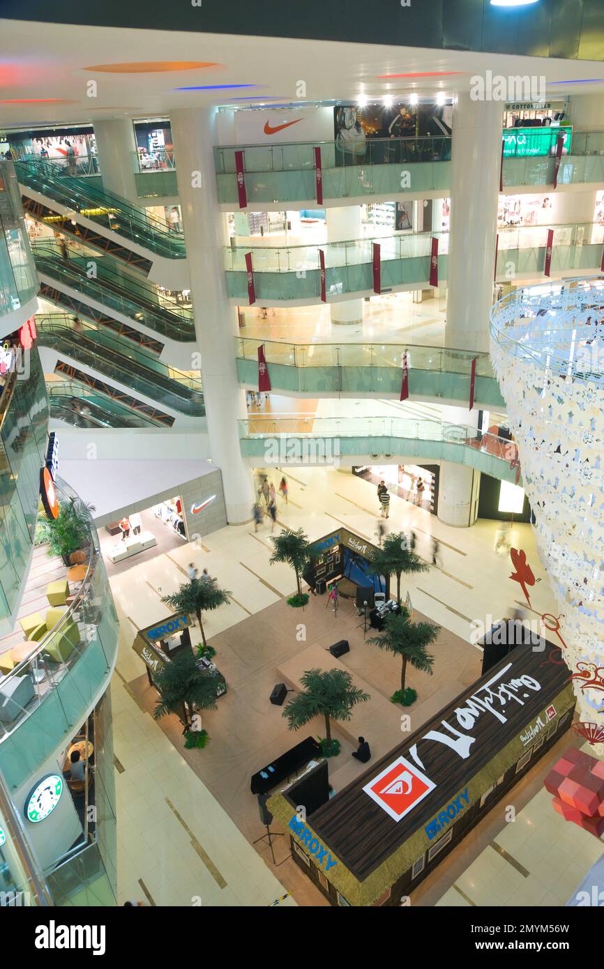 Beijing xidan commercial street mall Stock Photo - Alamy