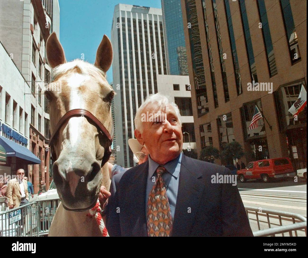 FILE - In this July 31, 1997 file photo, actor Alan Young of the ...