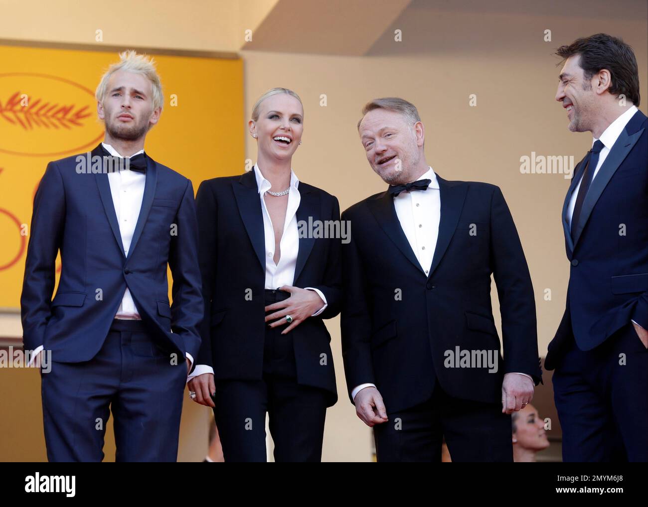 Director Sean Penn's son Hopper, actress Charlize Theron, Jared Harris ...