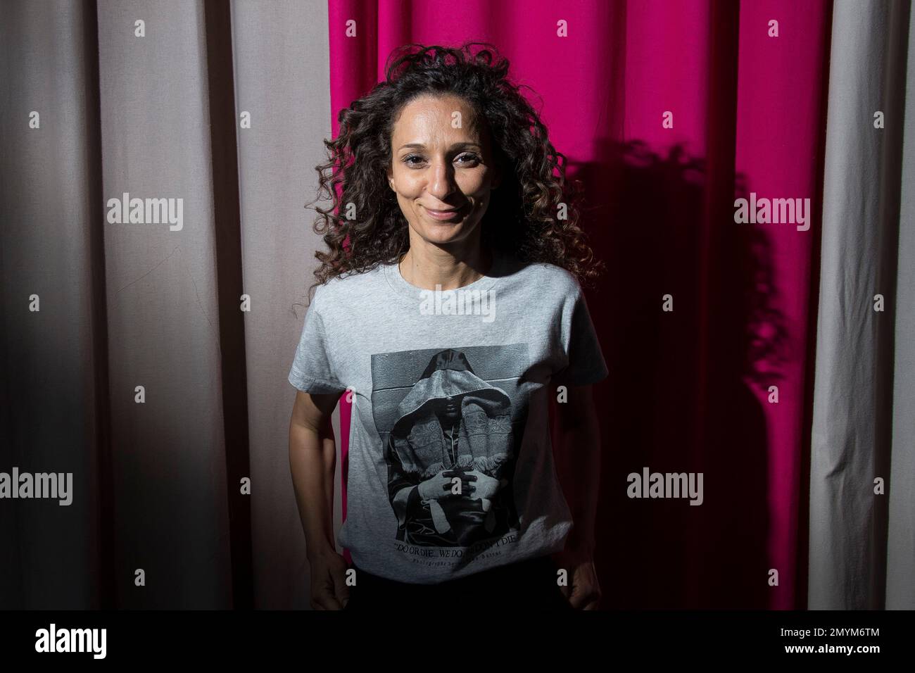 Director Uda Benyamina poses for portrait photographs for the film ...