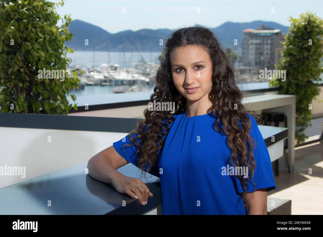 Actress Oulaya Amamra poses for portrait photographs for the film ...