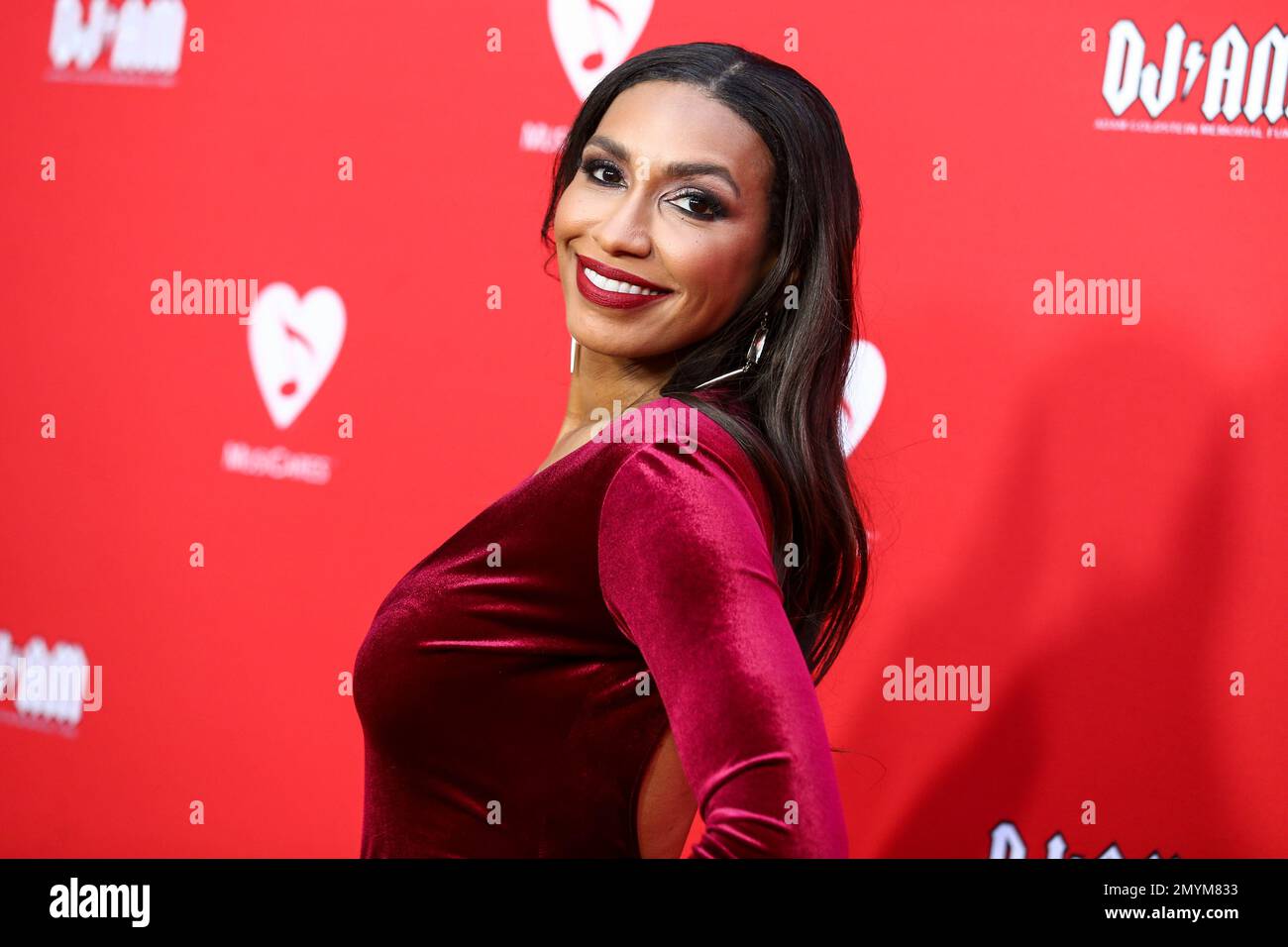 Rhonda H Wills attends the 12th Annual MusiCares MAP Fund Benefit ...