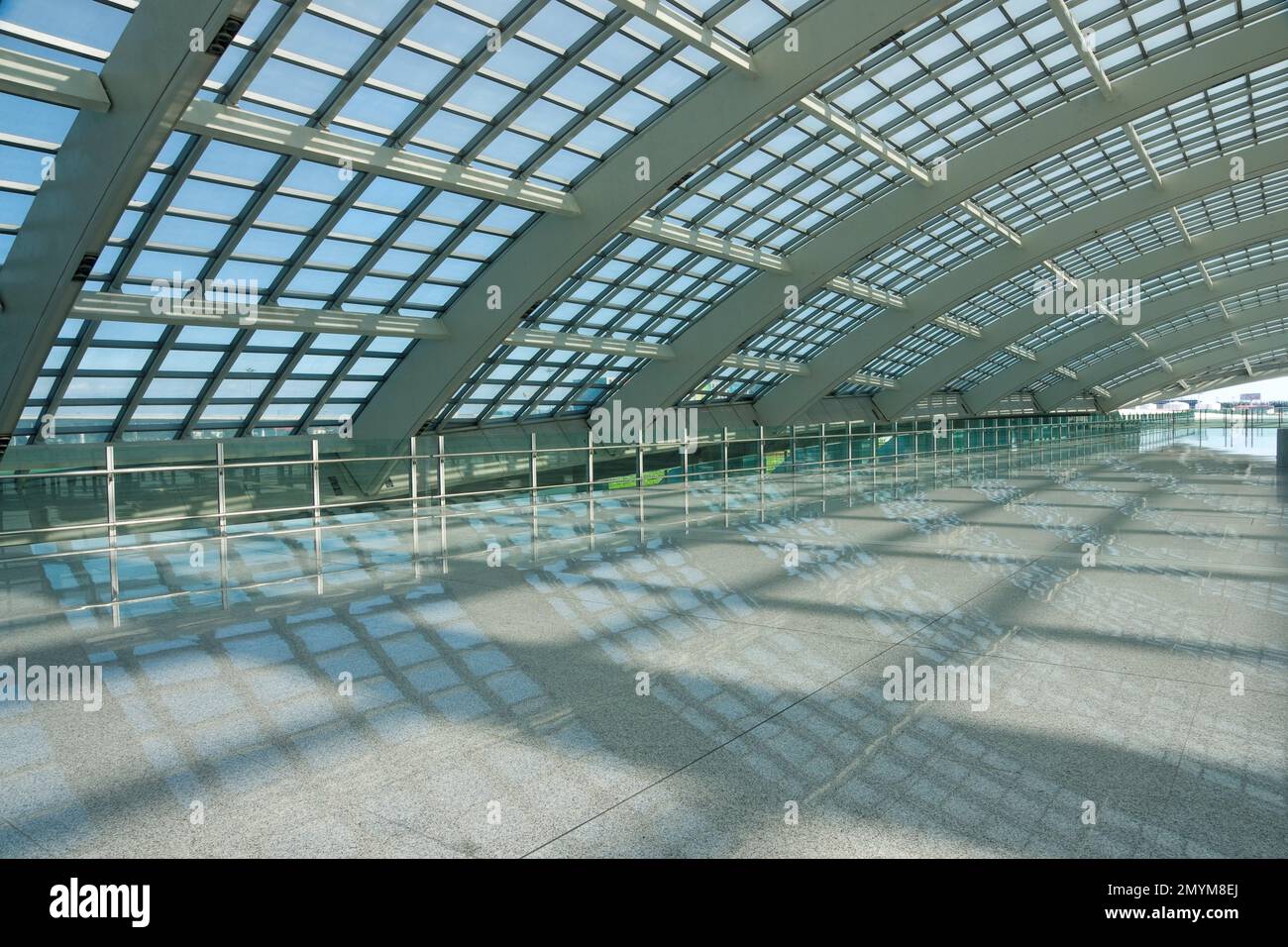 The capital airport express station Stock Photo - Alamy