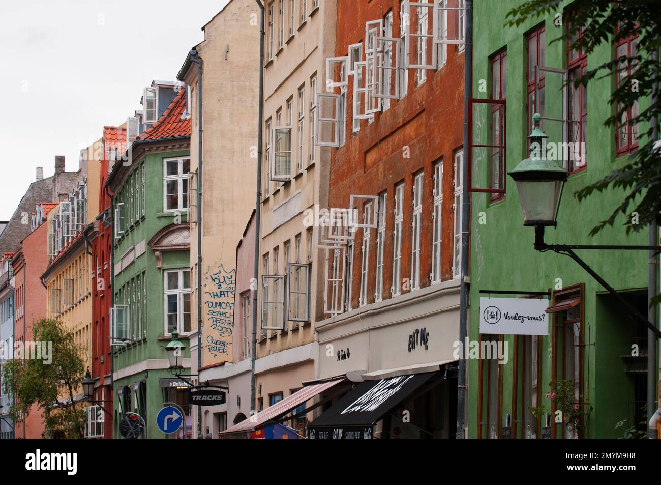 Historic buildings in Copenhagen's old town Stock Photo - Alamy