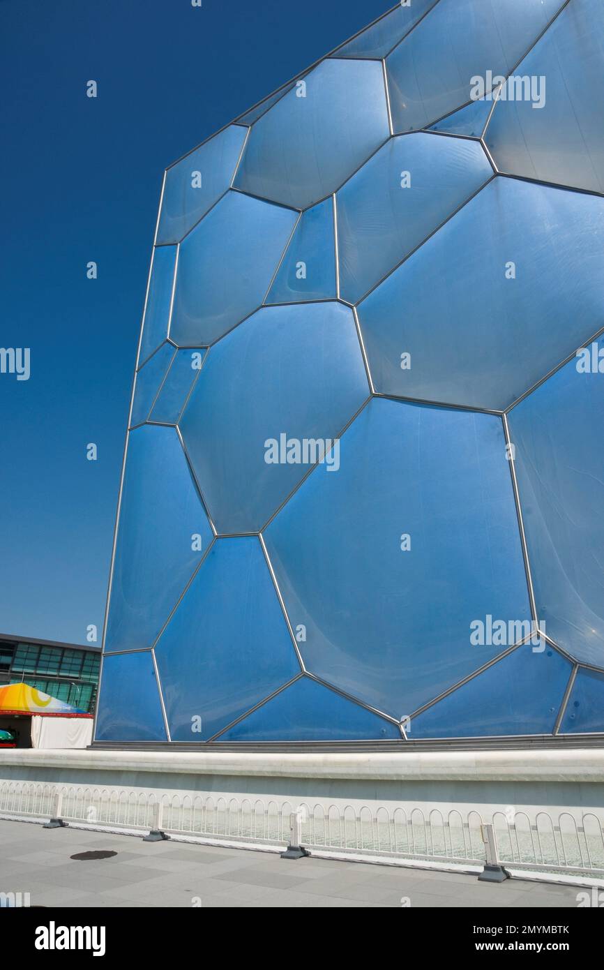 Olympic venues water cube Stock Photo - Alamy