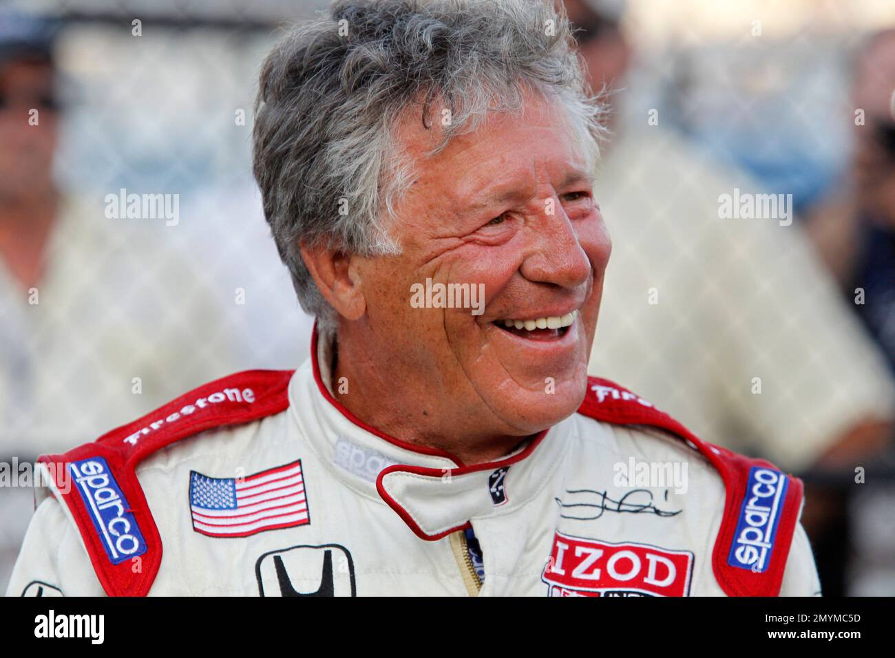 FILE - In this June 11, 2011, file photo, Mario Andretti smiles at ...