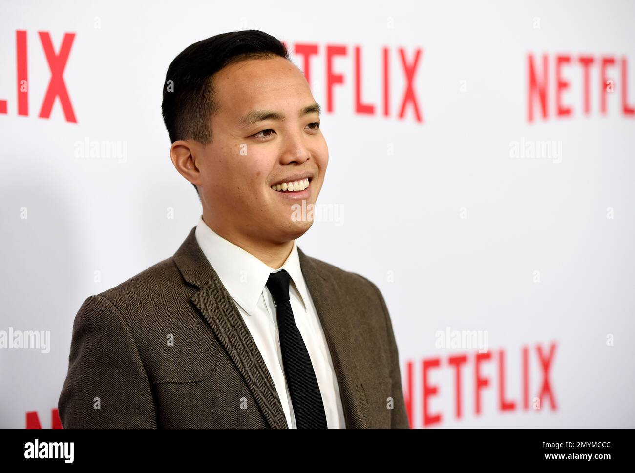 Alan Yang, co-creator/executive producer of the Netflix series "Master of None," poses at an ...