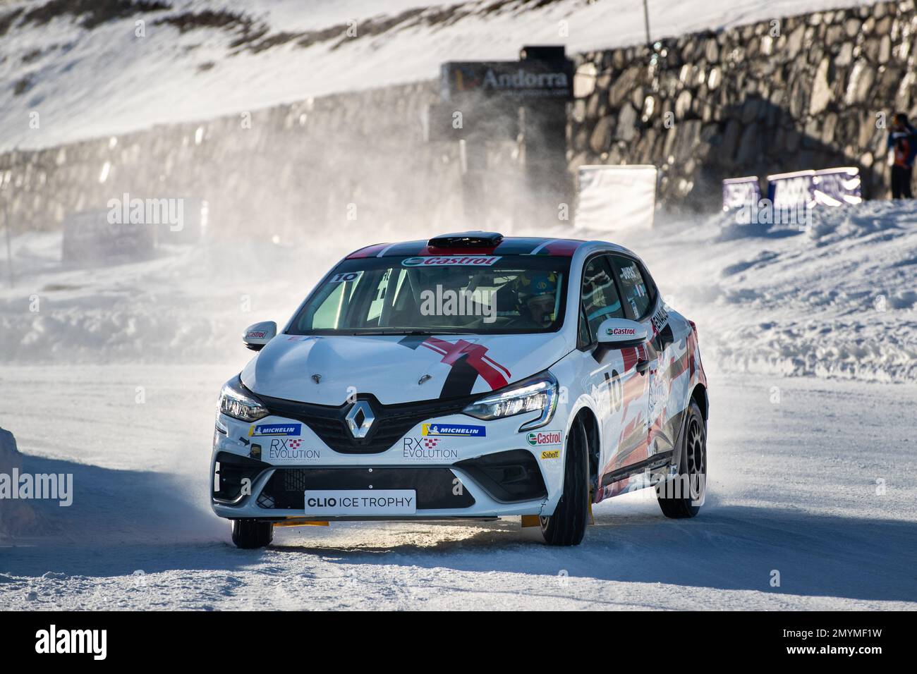 10A Dylan DUFAS (FR), RX EVOLUTION, action during the 2023 Clio Ice ...