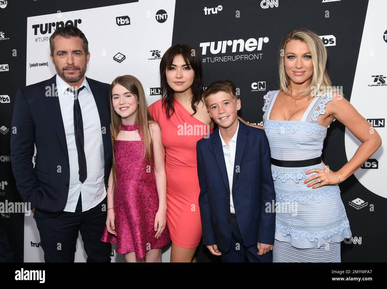 The cast of "The Detour", from left, Jason Jones, Ashley Gerasimovich ...