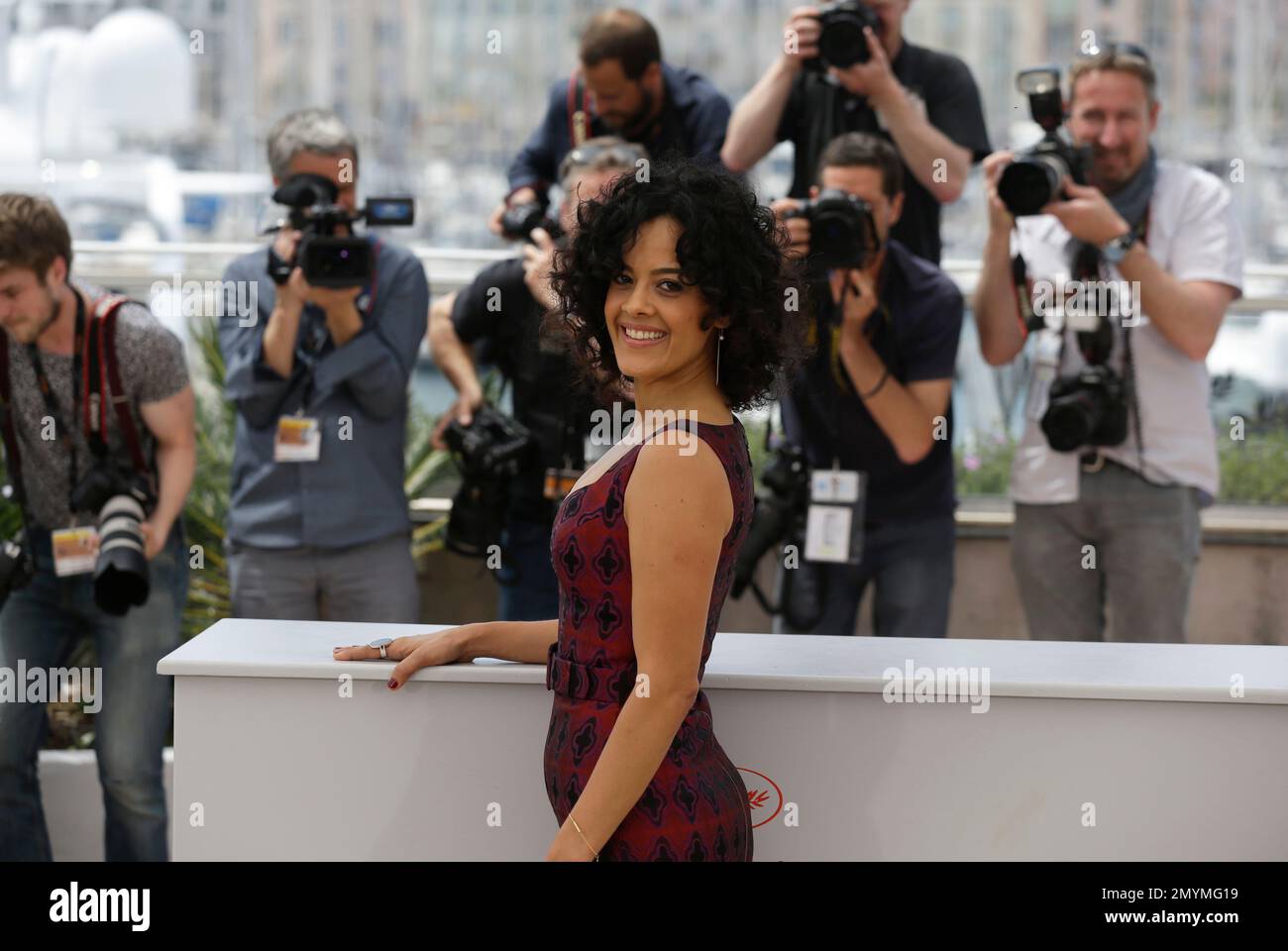 Actress Maeve Jinkings poses for photographers during a photo call for ...