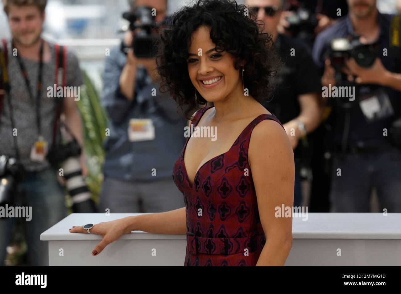Actress Maeve Jinkings pose for photographers during a photo call for ...