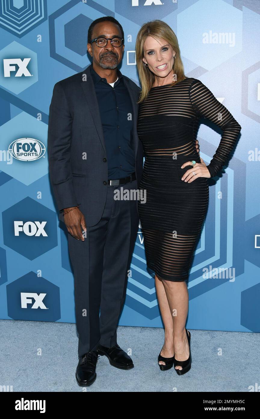Tim Meadows and Cheryl Hines attend the FOX Networks 2016 Upfront ...