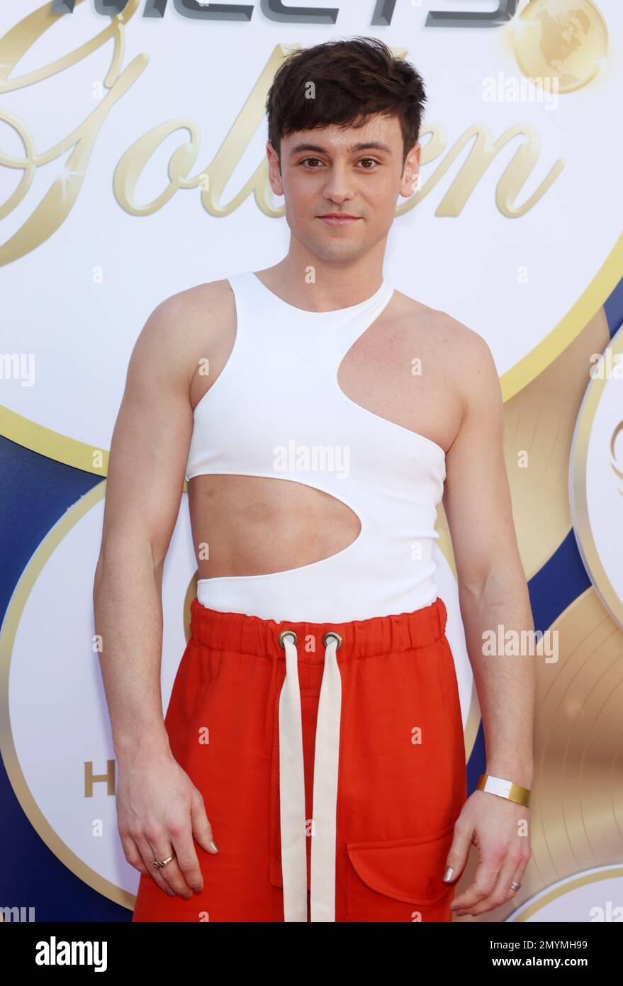 4 February 2023 -Beverly Hills, California - Tom Daley. 2023 Gold Meets ...